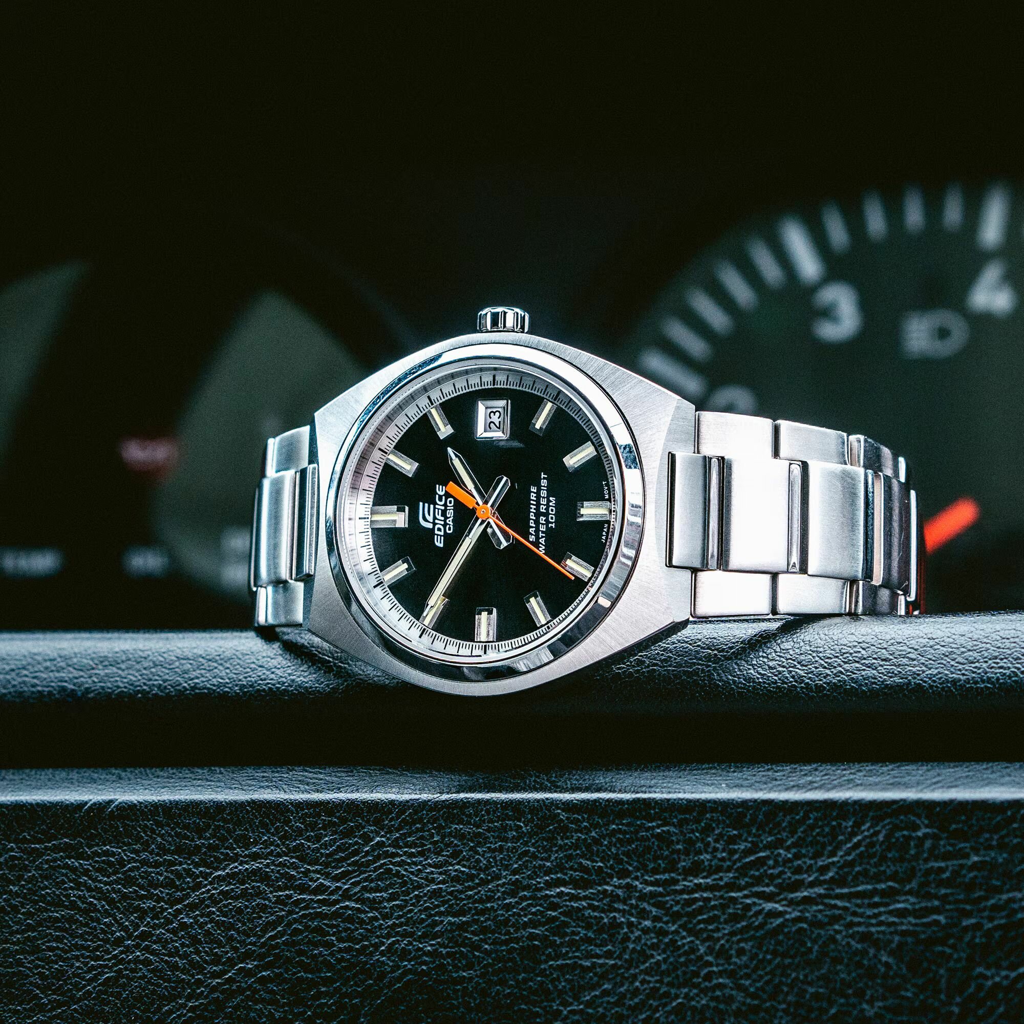 Наручные часы CASIO, черный, серебряный — фото 1