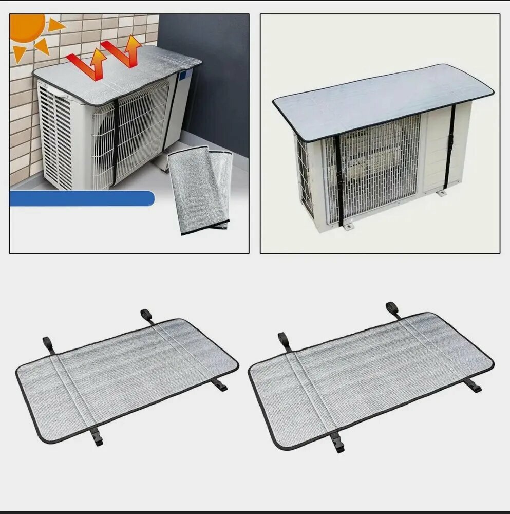Козырек над кондиционером уличный