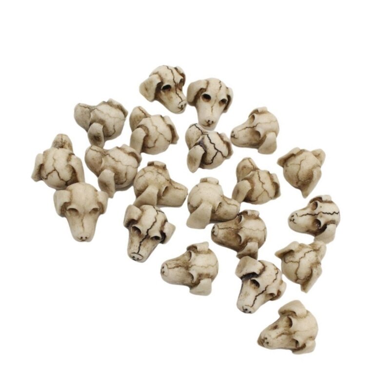 Имитация собачьей головы череп мощение небольшого каменного сада цветочный горшок брусчатка украшение двора мощение ландшафтного дизайна