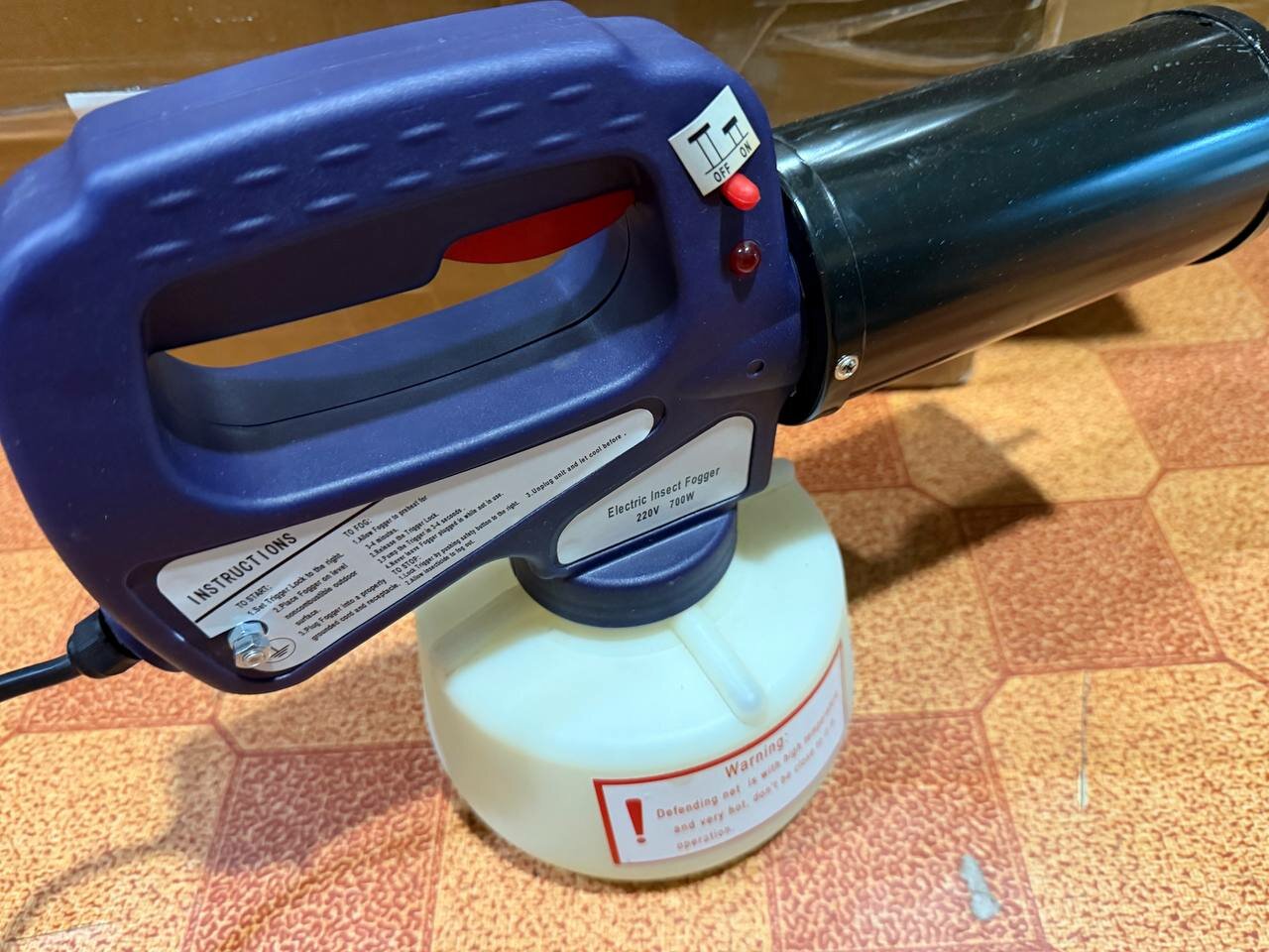 Генератор сухого тумана OR-E02. Товар уцененный