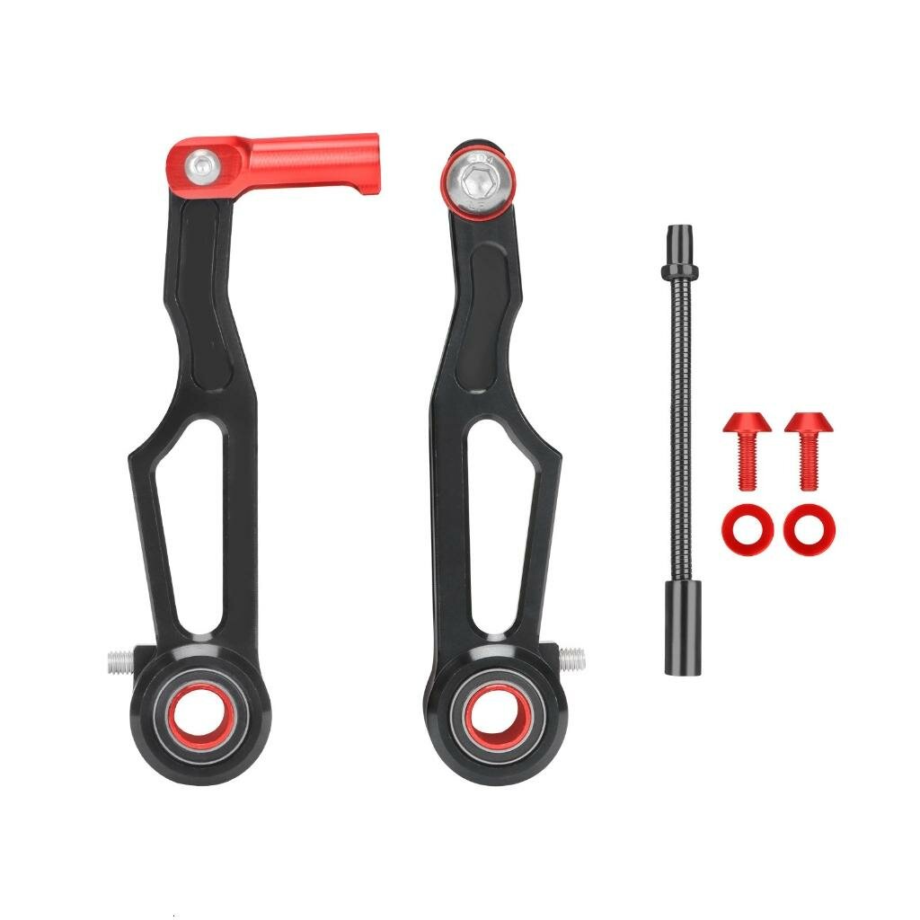 Складной велосипед с V-образным тормозным суппортом Легкий алюминиевый сплав V-образный Тормозной Суппорт С коротким / длинным рычагом V-образный Тормозной Зажим Велосипедный Аксессуар