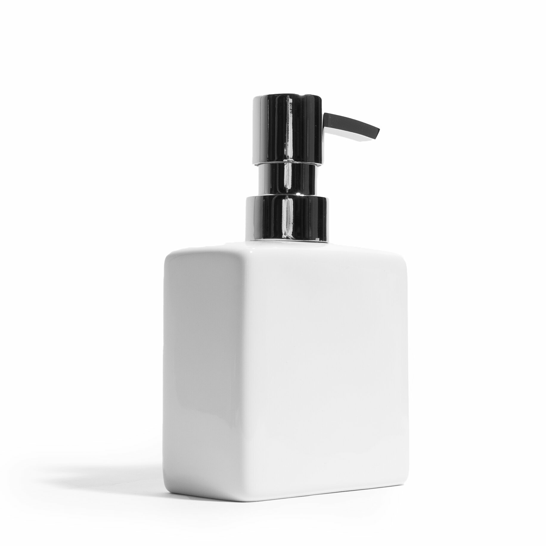 Дозатор для жидкого мыла Kleine Wolke Flash, керамика, цвет белый