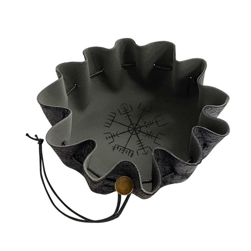 Лоток для кубиков Сумка на шнурке Футляр для хранения кубиков Сумка для хранения ювелирных изделий Монет