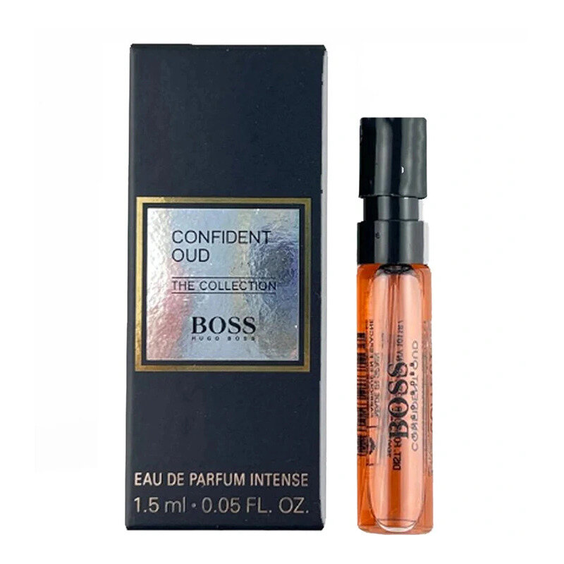 Парфюмерная вода Hugo Boss Confident Oud миниатюра 1.5 мл / Пробник духов Хуго Босс Конфидент Уд / Уверенный Уд