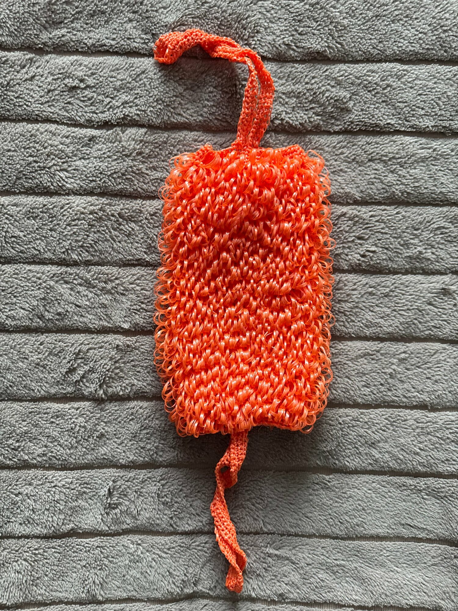 Жесткая массажная мочалка ручной вязки для бани и душа, для мужчин и женщин