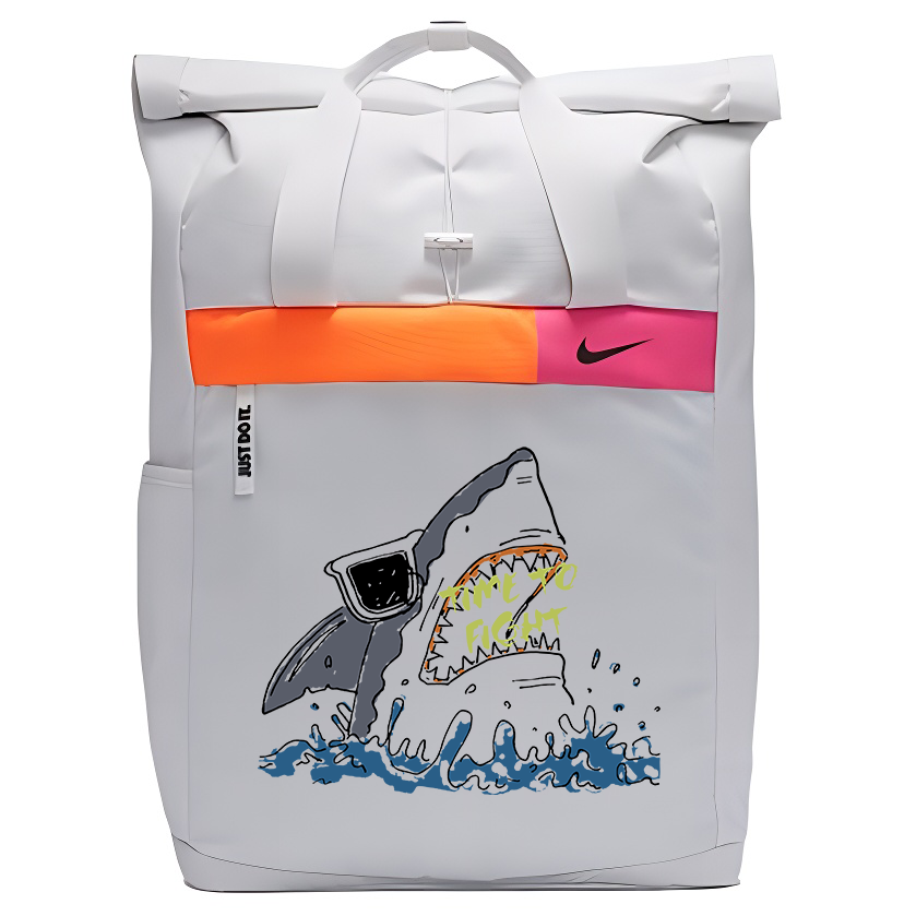 Рюкзак унисекс Nike Polyester Regular, светло-серый