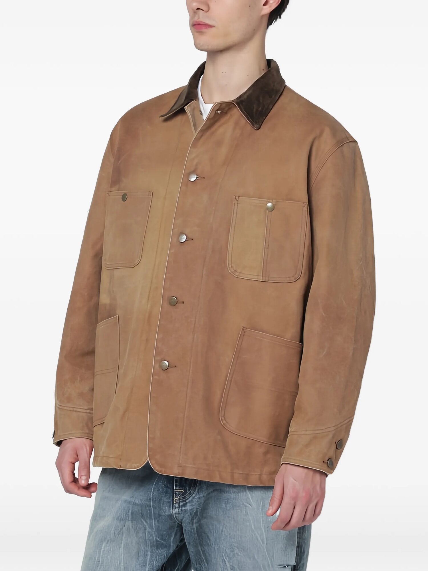 Куртка Patch-pocket shirt jacket