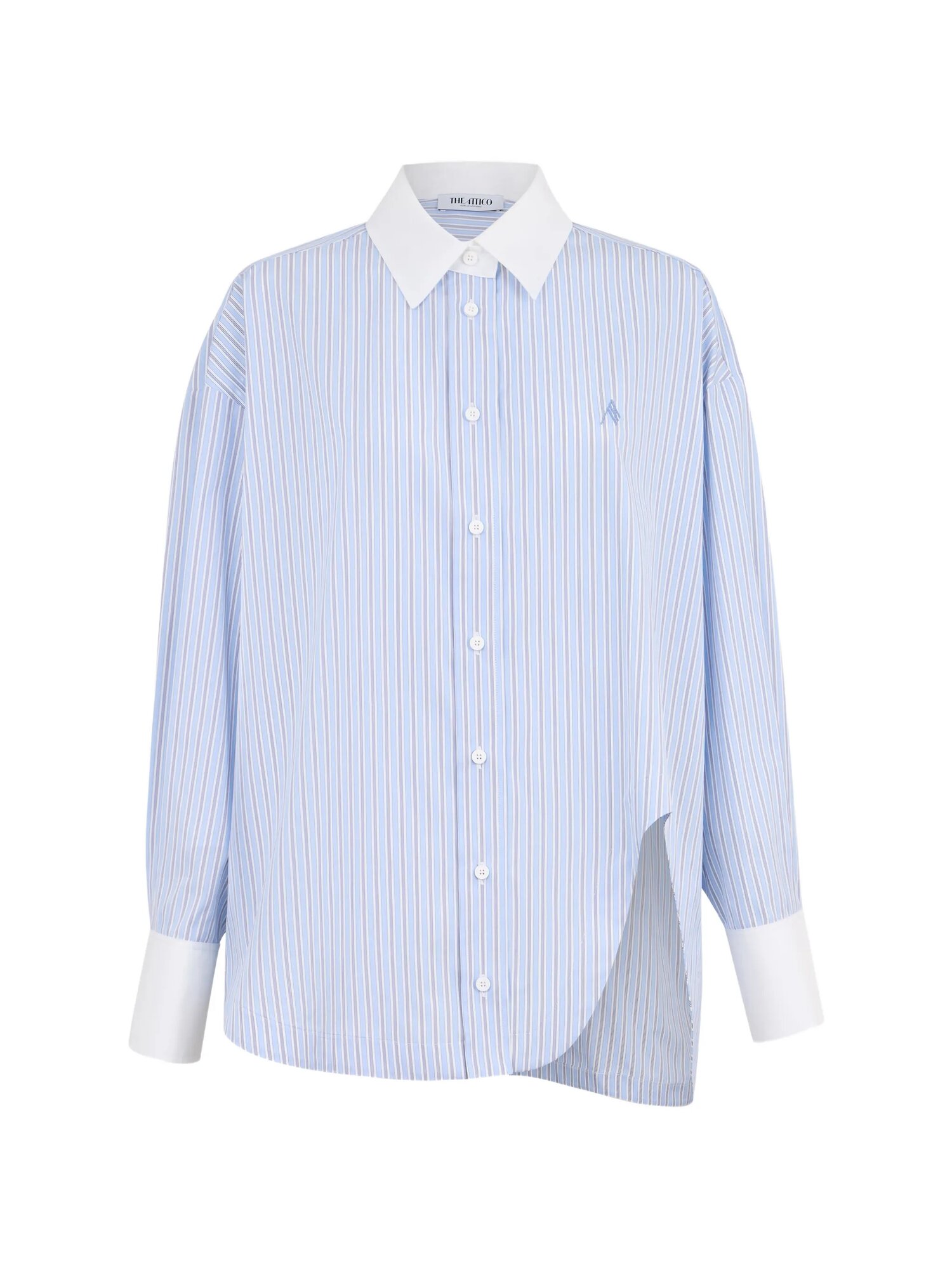 Рубашка Striped asymmetric shirt