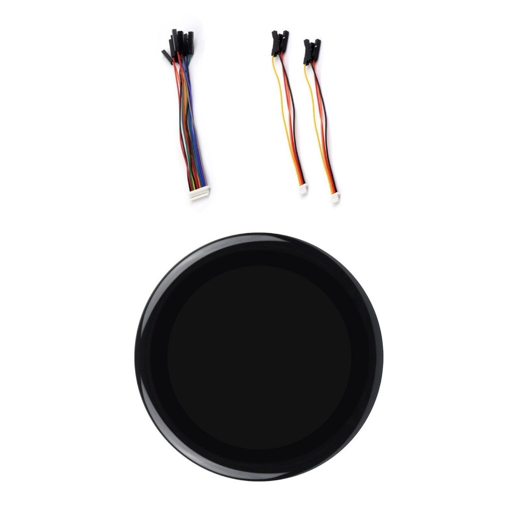 2,1-Дюймовый круглый дисплейный модуль с двойным архитектурным чипом, плоским/ изогнутым на 2,5 D