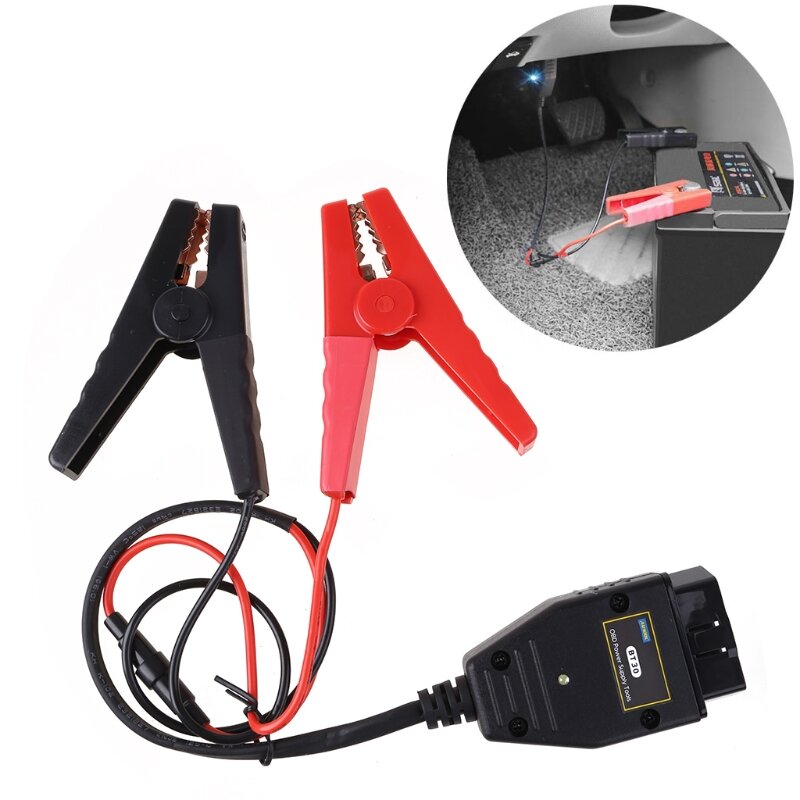 Автомобильный OBD-сканер BT30 заменяет аккумулятор, чтобы подключиться к линии