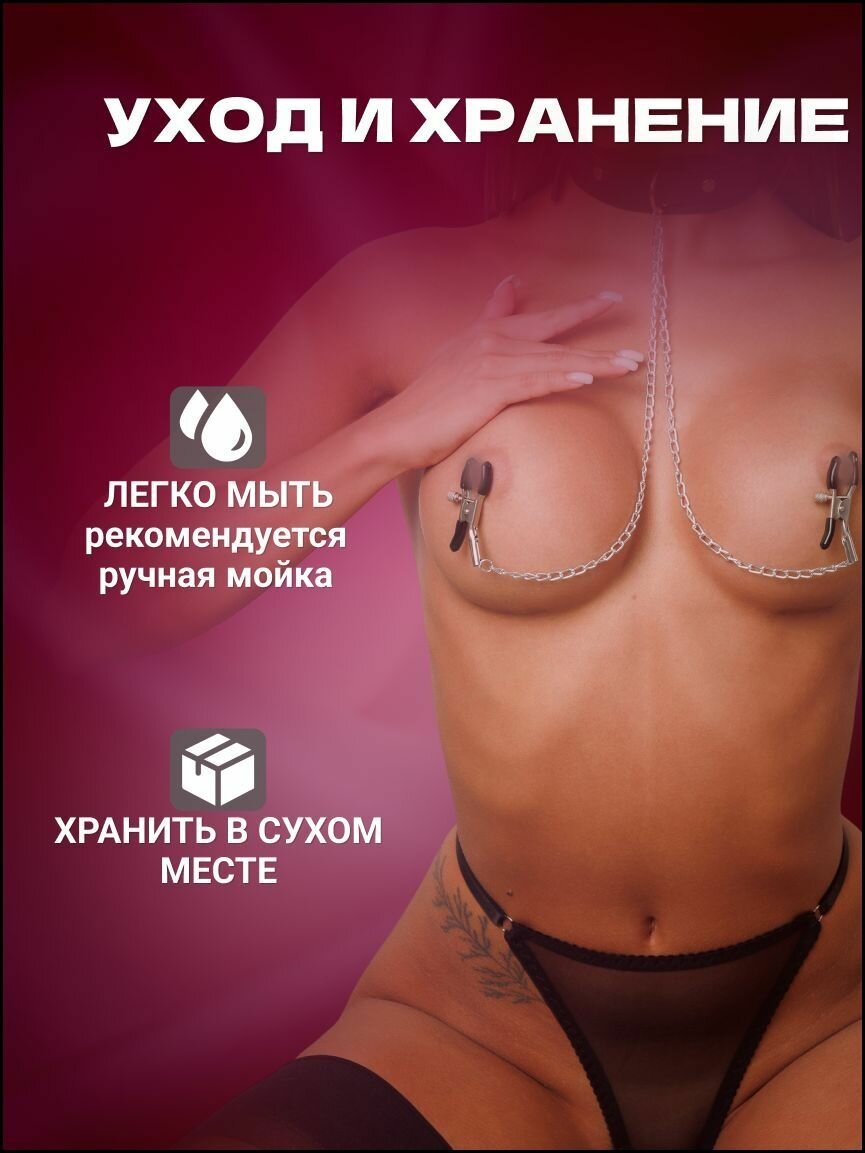 Зажимы для сосков ProfessiAnal, с чокером, кожаные, с регулировкой A3