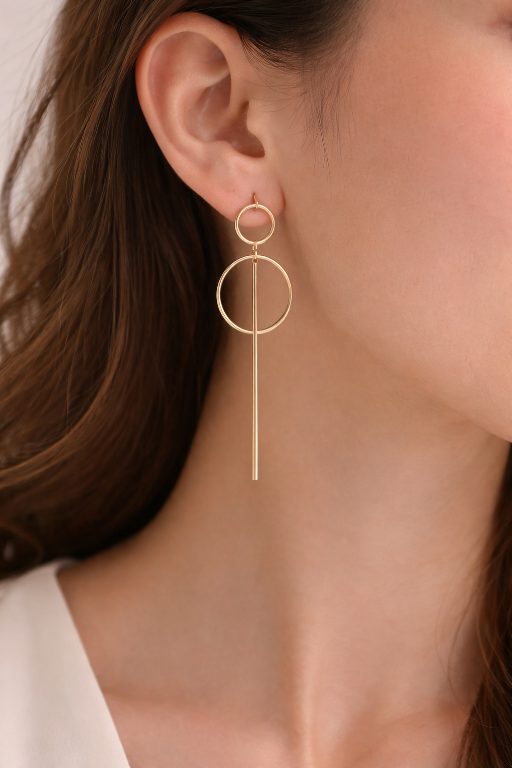 Серьги с подвесками, пусеты