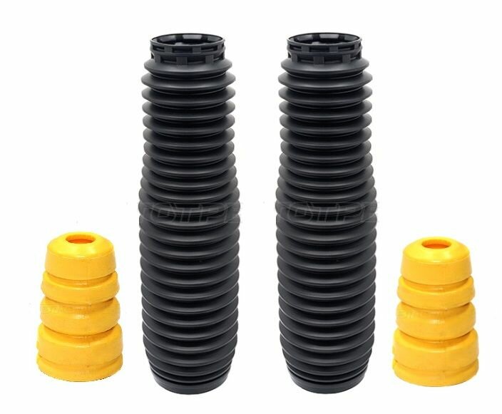 Пара задних пыльников с отбойниками Zekkert Германия на Киа Рио 4 2017-2025гг. Пыльники с отбойником Kia Rio 4