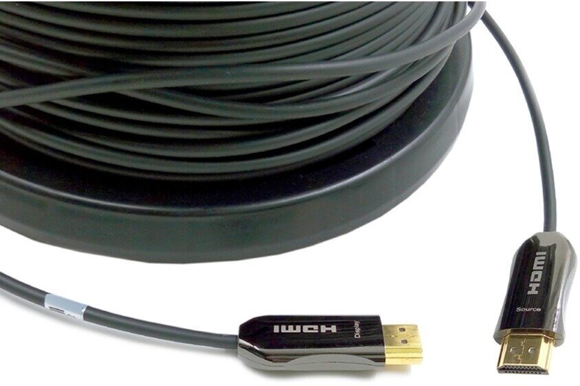 Кабель HDMI - HDMI Eagle Cable 313241015 DELUXE HDMI 2.0a Optical Fiber 15.0m