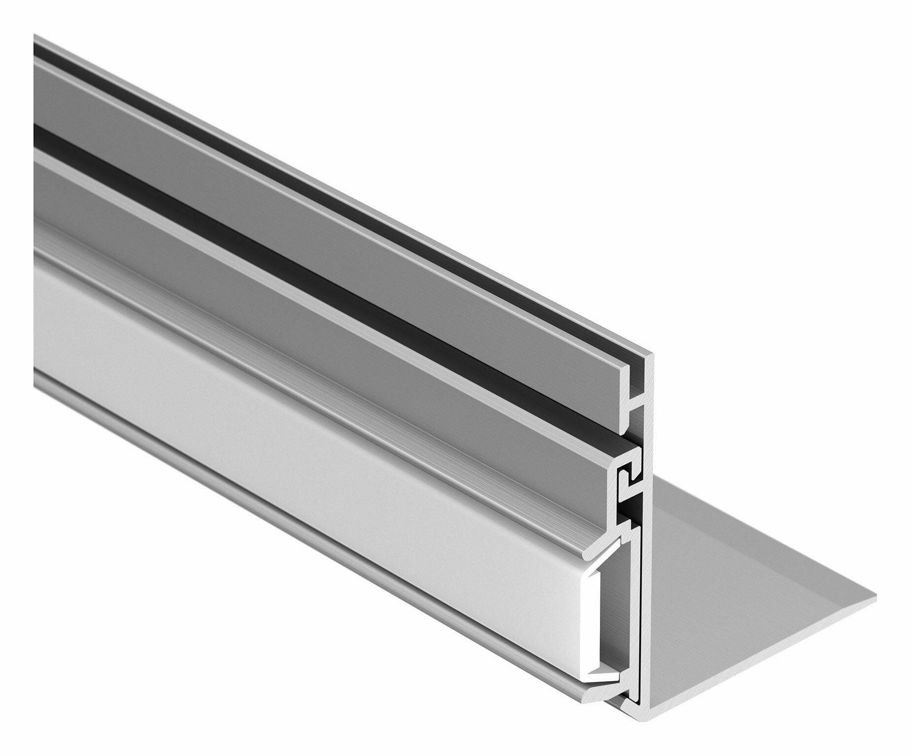 Профиль накладной угловой внутренний Arlight Pak 25491 цвет серый