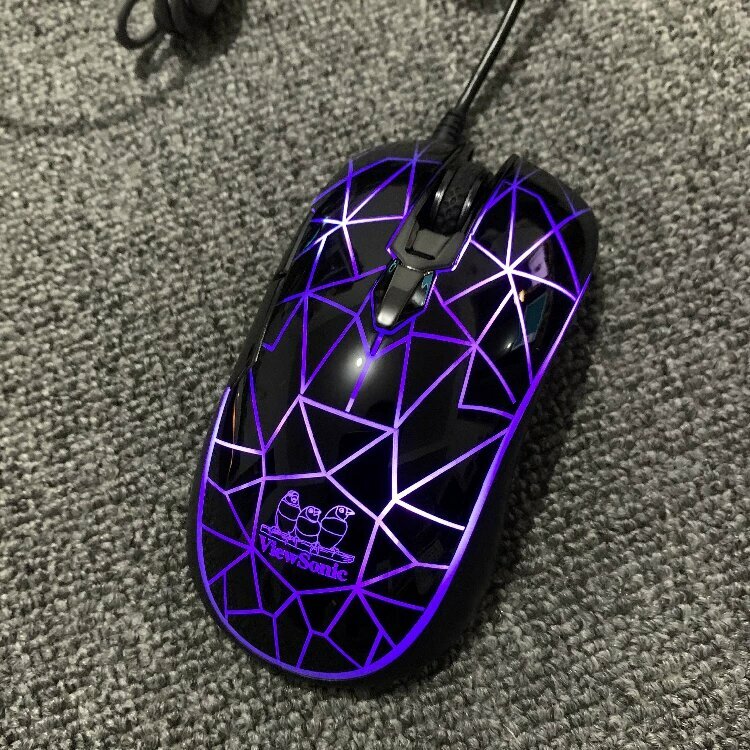 В наличии, недорогая и долговечная игровая мышь Anhua A3050, подходит для PUBG, с подсветкой и четким кликом.