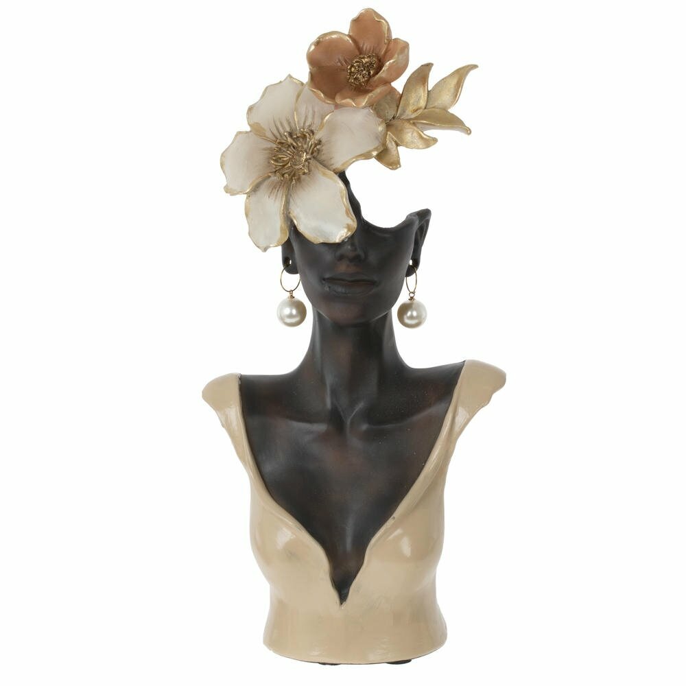 Фигурка декоративная "Африканка", L15 W7,5 H32,5 см