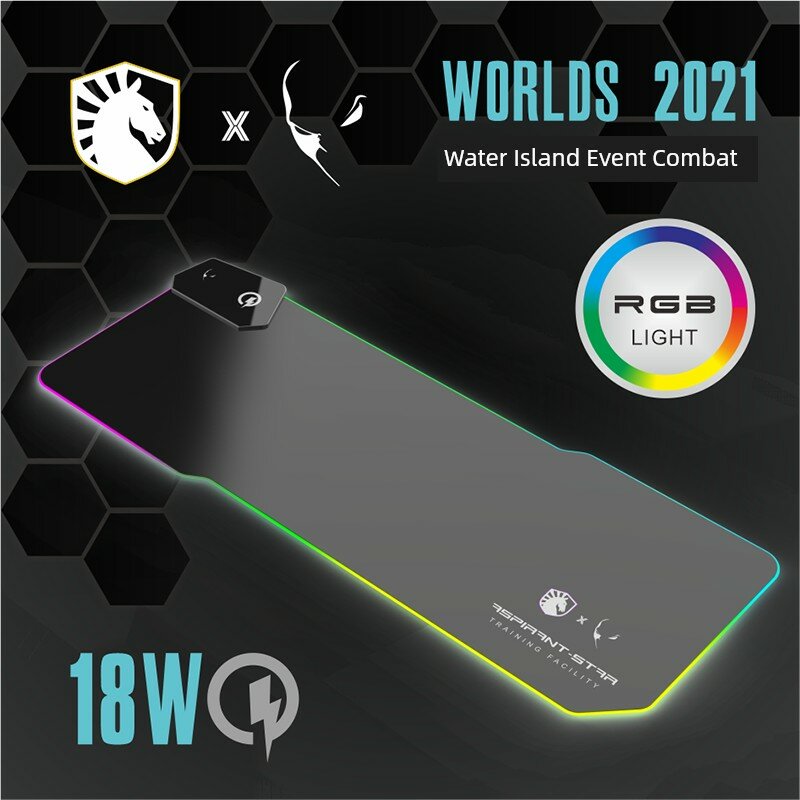Новый продукт: беспроводной коврик для мыши Alienware с RGB-подсветкой, быстрой зарядкой 45 Вт и расширением портов USB