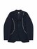 Пиджак COMME des GARCONS Single-breasted zip-detail blazer, размер 50, blue