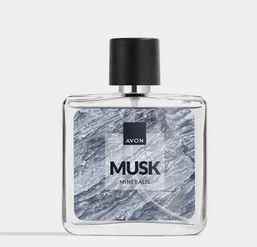 AVON Туалетная вода Musk Mineralis+ для него 75 мл