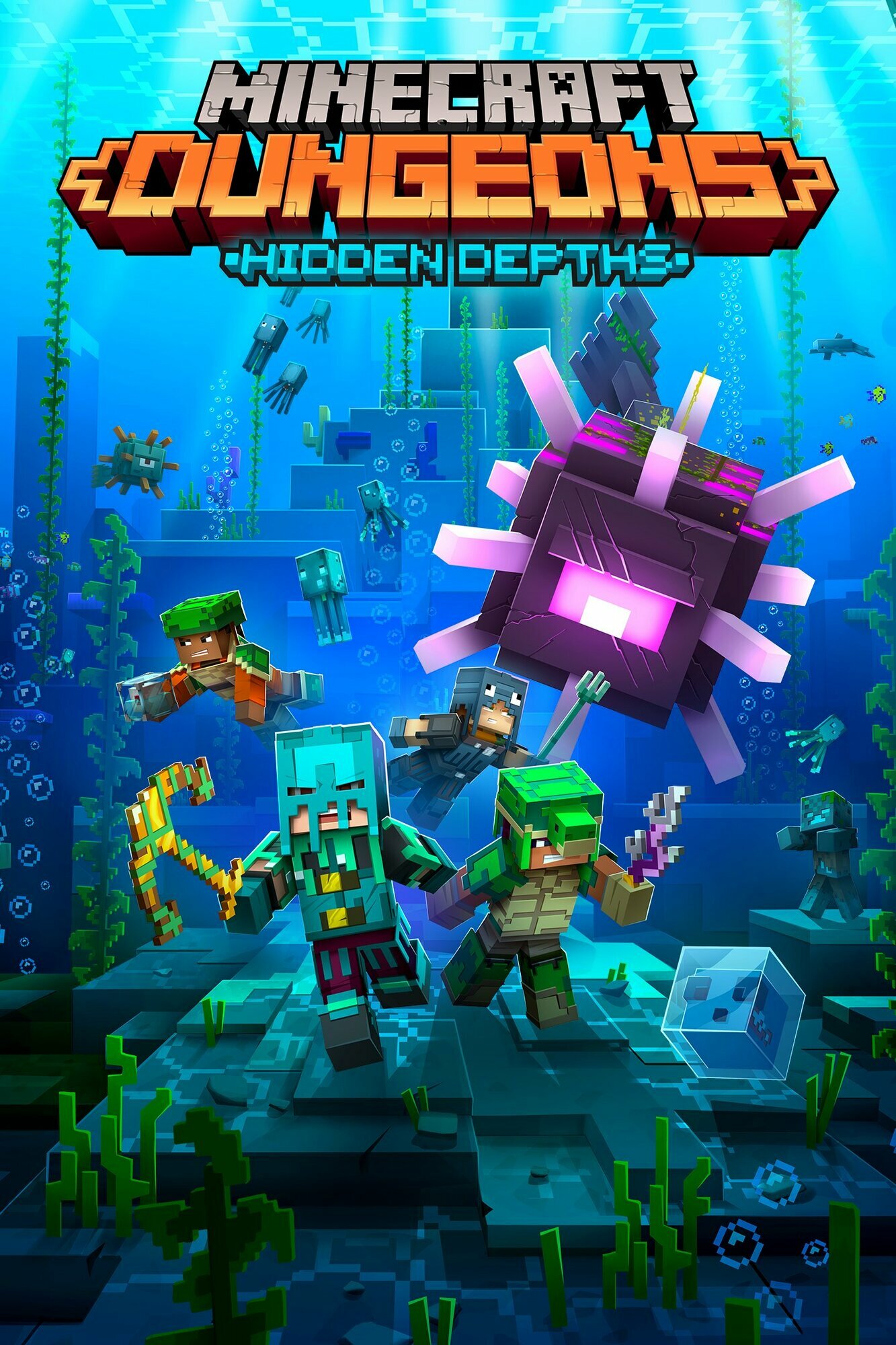 Minecraft Dungeons: Hidden Depths for Windows — дополнение (DLC) — дополнение (DLC) для Xbox / Microsoft Store · Xbox · цифровой ключ · нужна базовая игра
