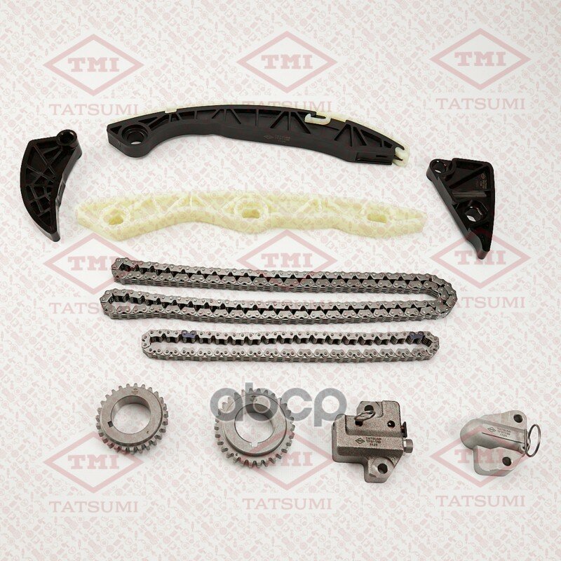 Комплект цепи ГРМ HYUNDAI ix35/Santa Fe 09->/ KIA Sorento/Sportage 09-> TATSUMI арт. TFS1159