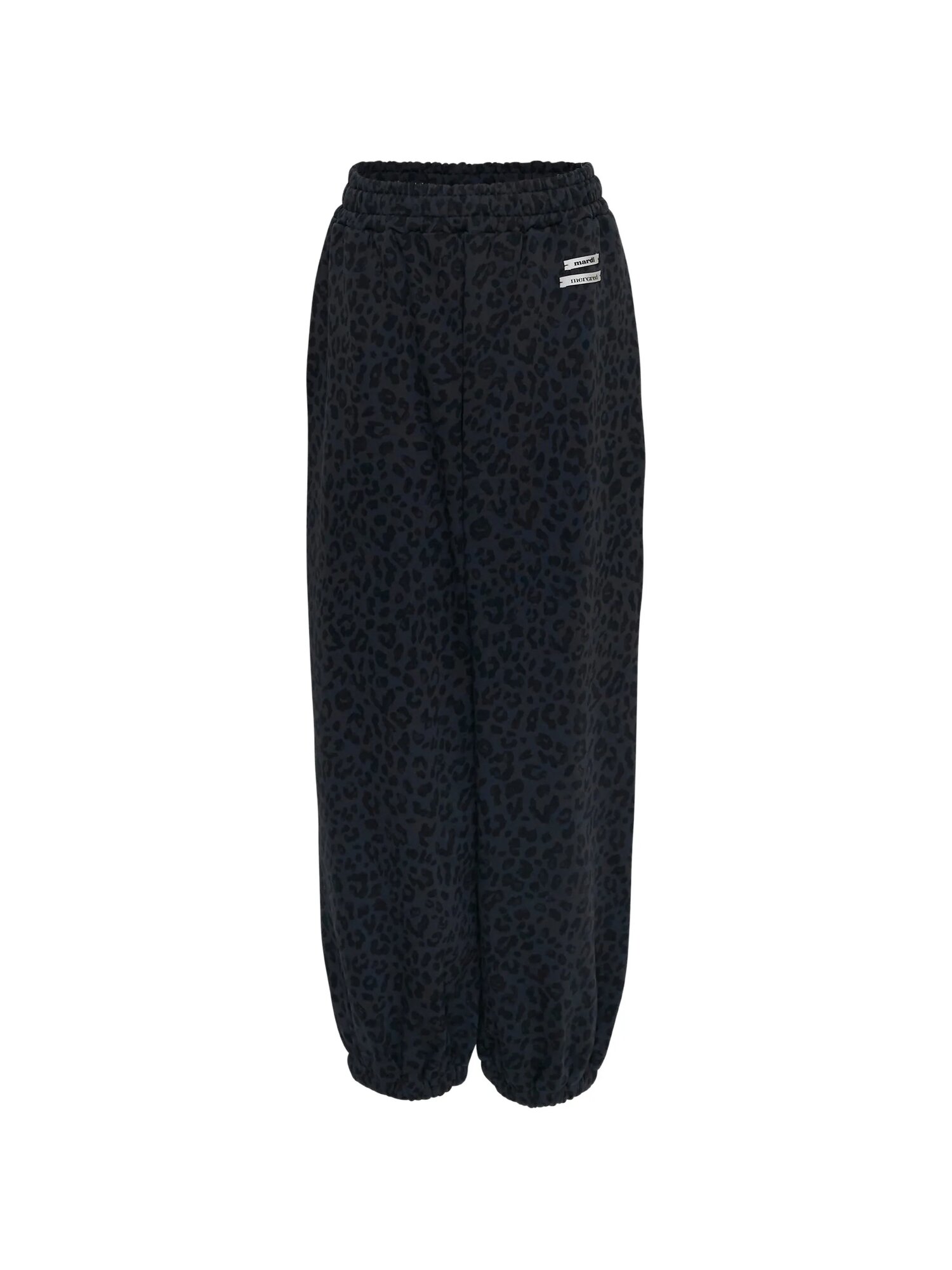 Брюки Leopard-print track pants