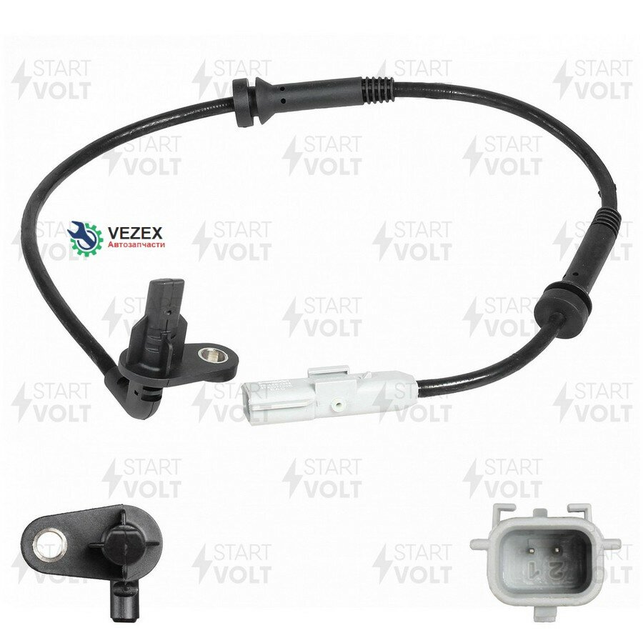 STARTVOLT VSABS0906 датчик ABS! задний правый\ Renault Logan 12>/Sandero 14>, Lada Largus 12>
