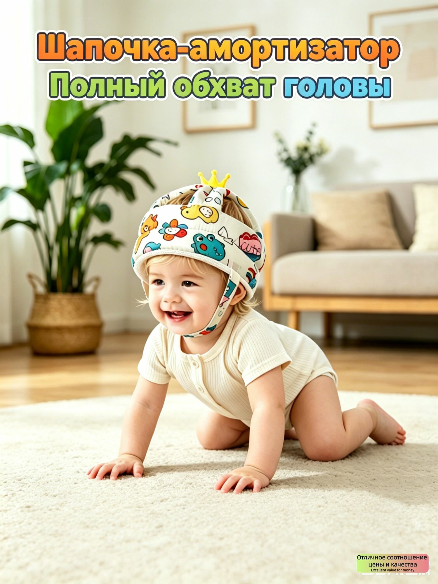 Защита головы малыша 1шт