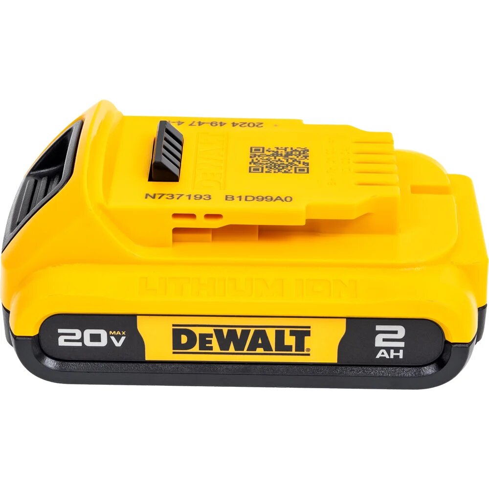 Аккумулятор Dewalt DCB203-A9, литий-ионный, 20В, слайдер, без эффекта памяти — фото 1