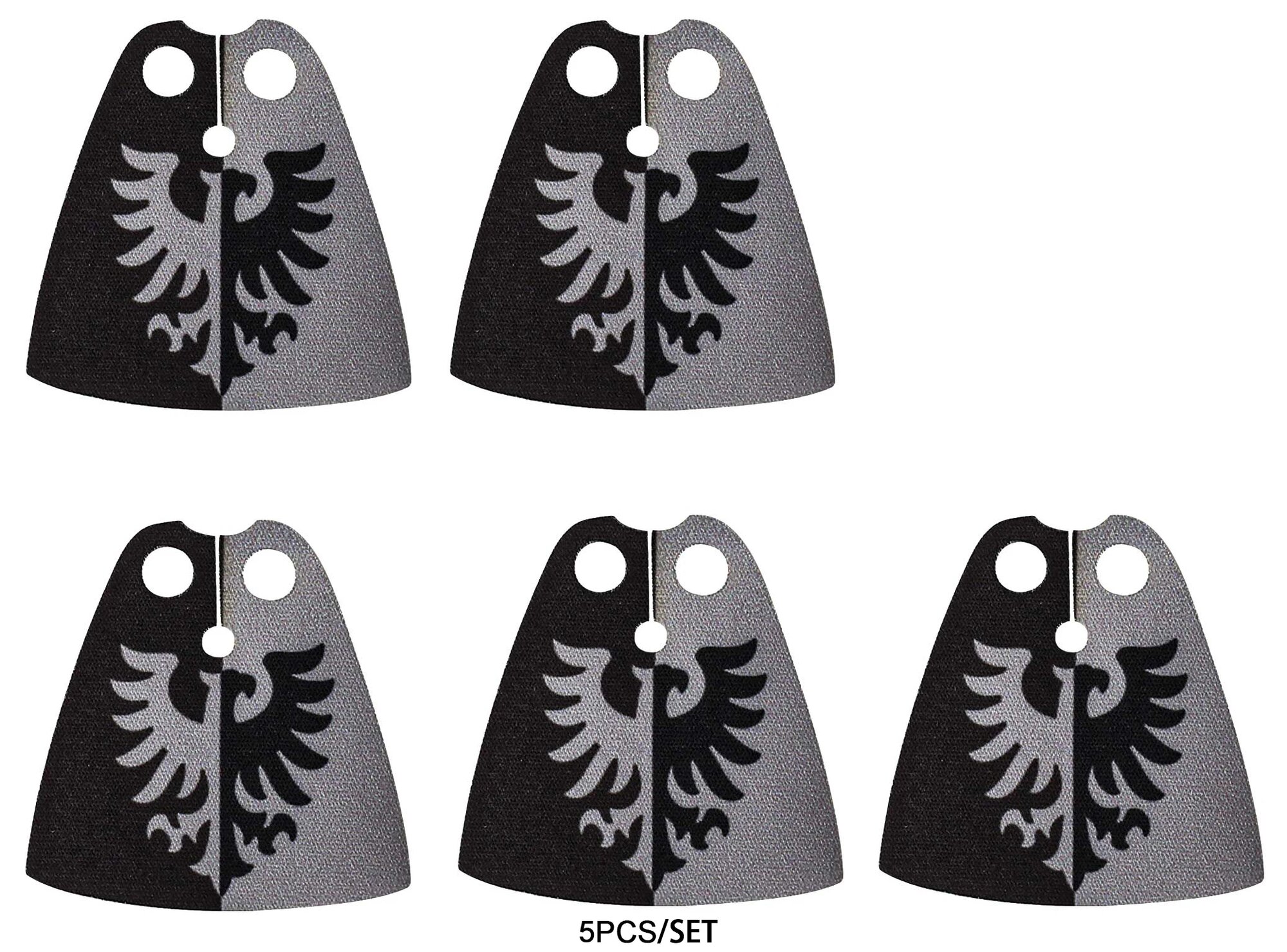 Пластиковый плащ для минифигурки, 5PCS-B6-59-8