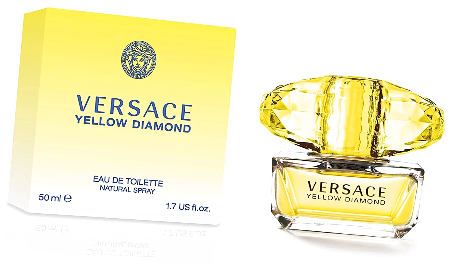 Versace Yellow Diamond Eau De Toilette для женщин 50 мл - Версаче Диамонд