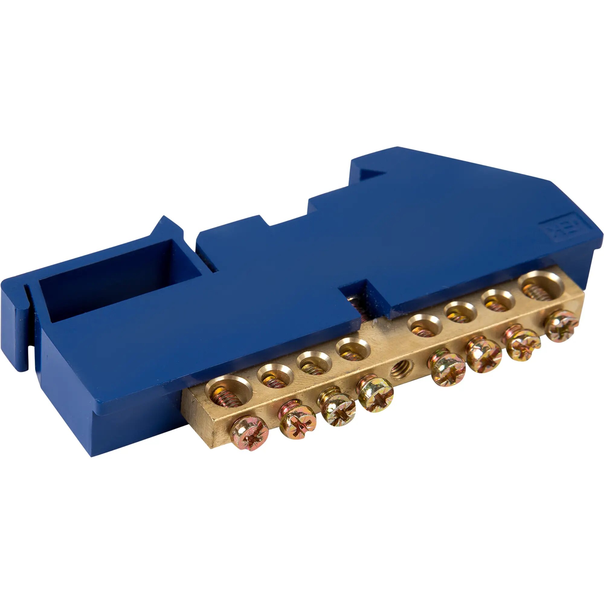 Шина нулевая на IEK Din-изоляции ШНИ 6x9-8