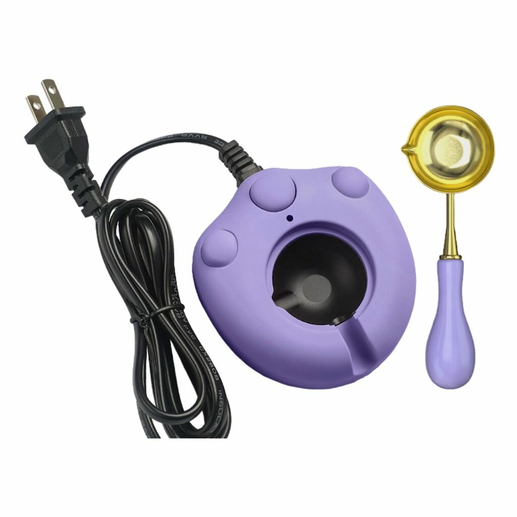 Электрические подогреватели сургучной печати с металлической ложкой для штампов, расплавленных бусин и палочек