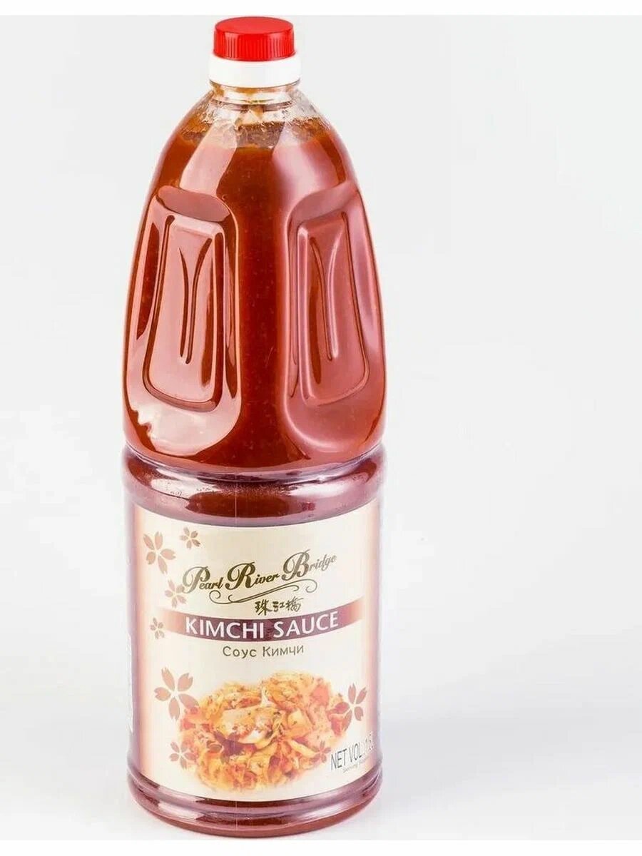 Соус острый "Кимчи" от бренда Pearl River Bridge, объем 1,8 л