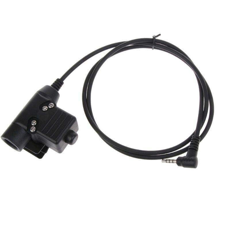 Гарнитура Durable-Military Z Tactical-U94 U-94/A PTT 1-контактный разъем 3,5 мм для радио VX-1R 3R 5R VX168 VX160 FT60R VX-3R VX-5R FT1DR