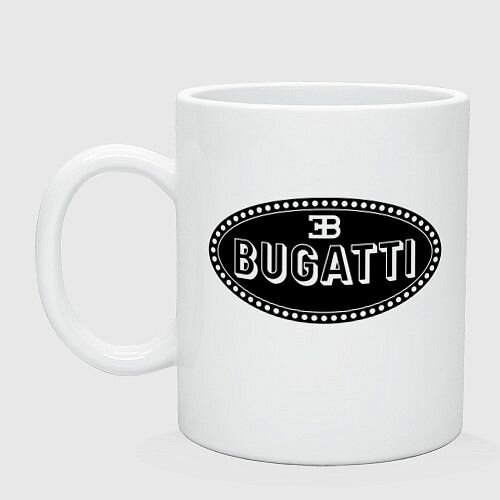 Bugatti logo Керамическая кружка