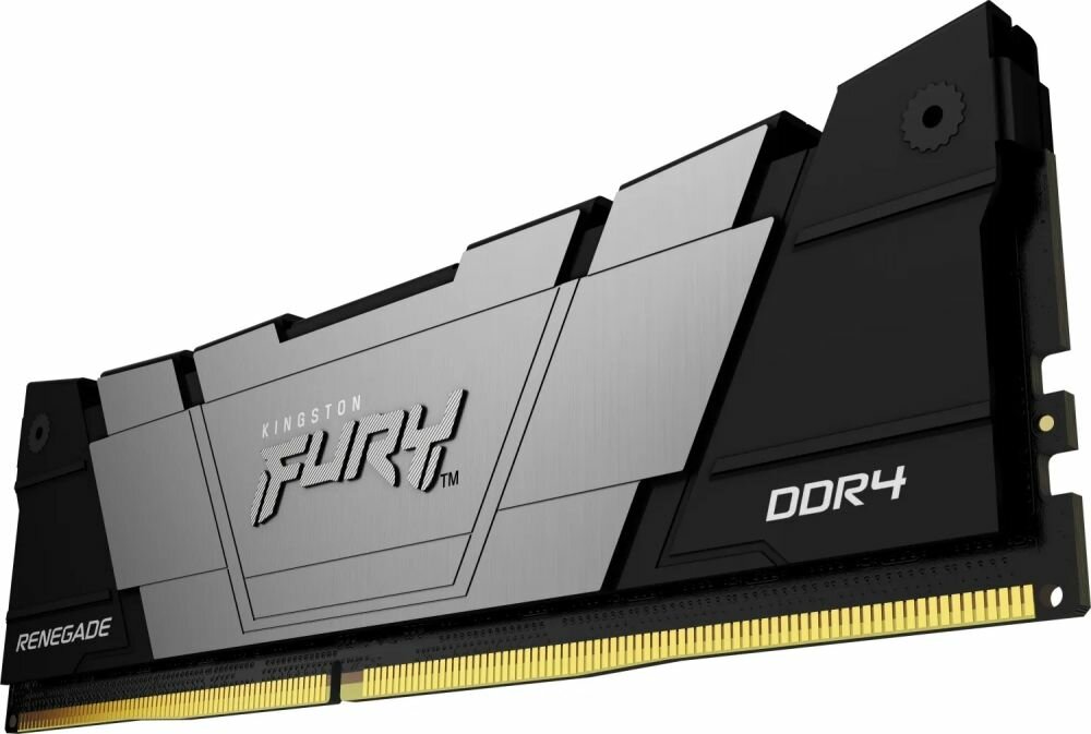 Оперативная память для компьютера Kingston Fury Renegade DIMM 16Gb DDR4 4000 MHz KF440C19RB12/16