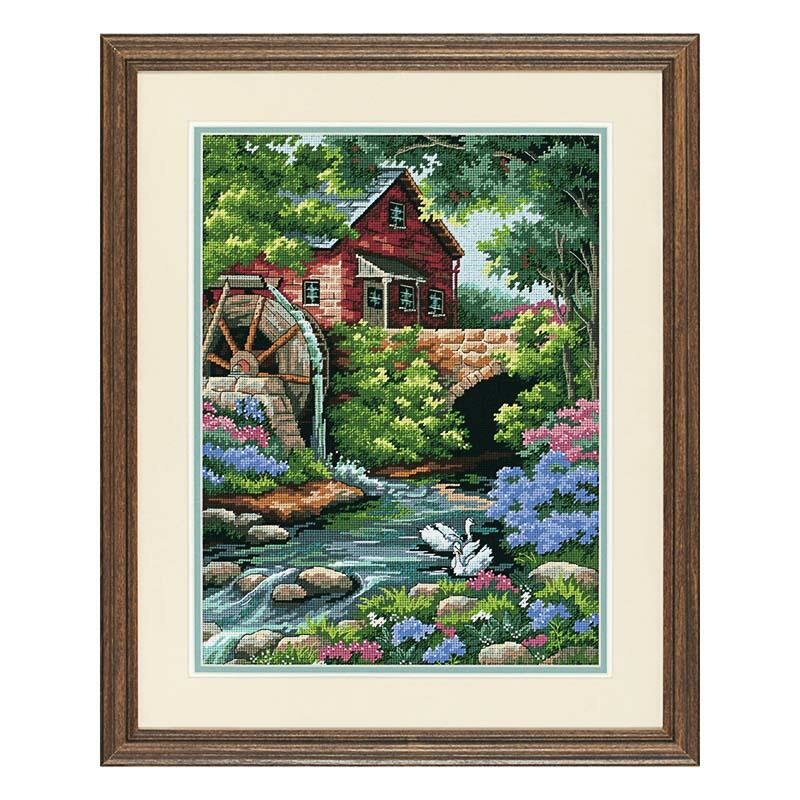 Набор для вышивания DIMENSIONS 02484 "Мельница" 30 x 41 см