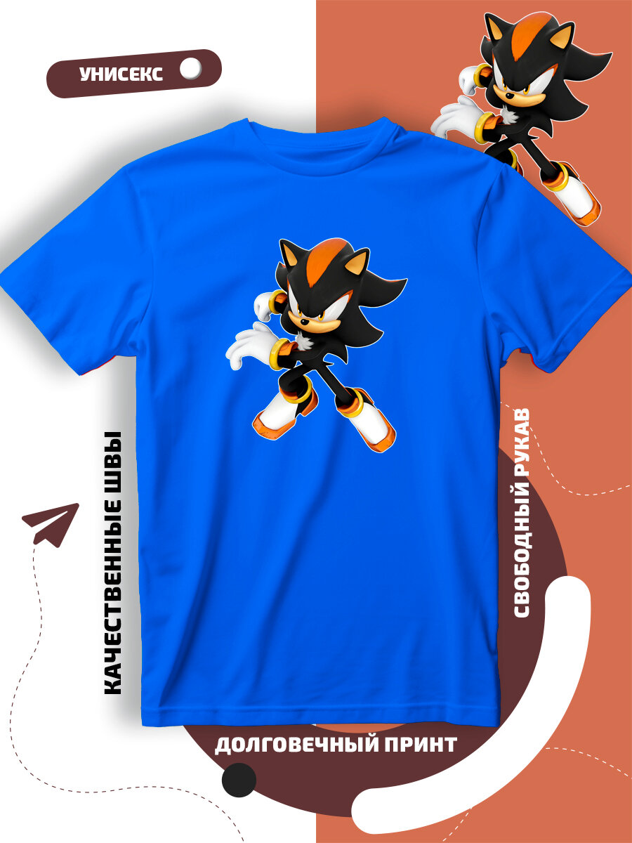 Футболка Соник Sonic Еж Шэдоу