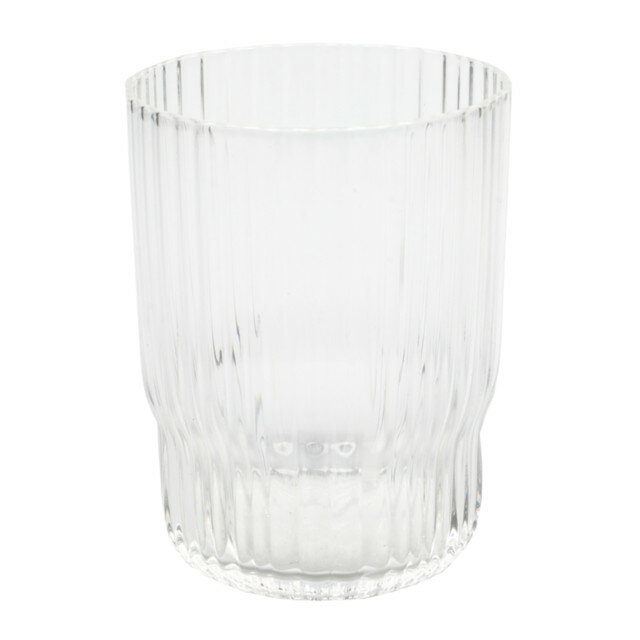 Стакан TODELIA, стекло, прозрачный, 300 мл, для воды, сока и коктейлей
