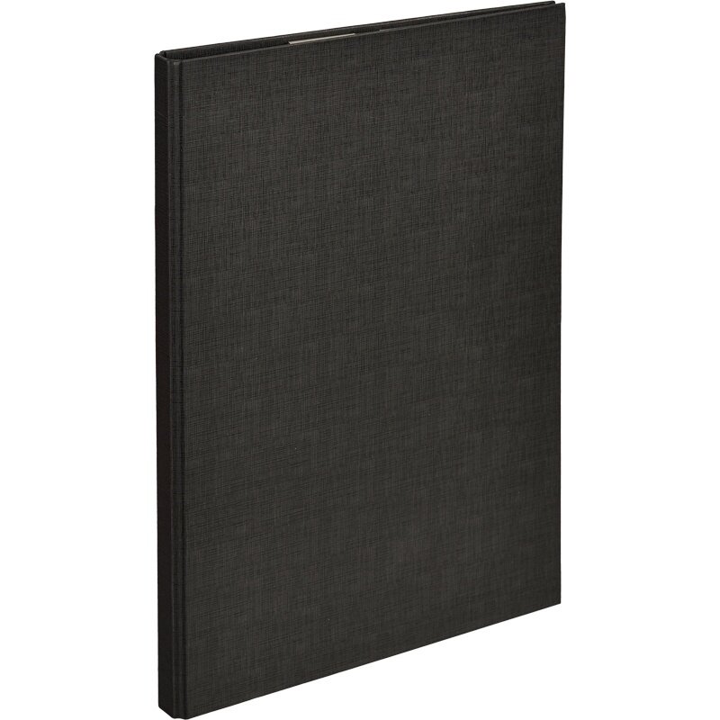 Планшет для бумаг Attache A4, черный, с верхней створкой (611513)