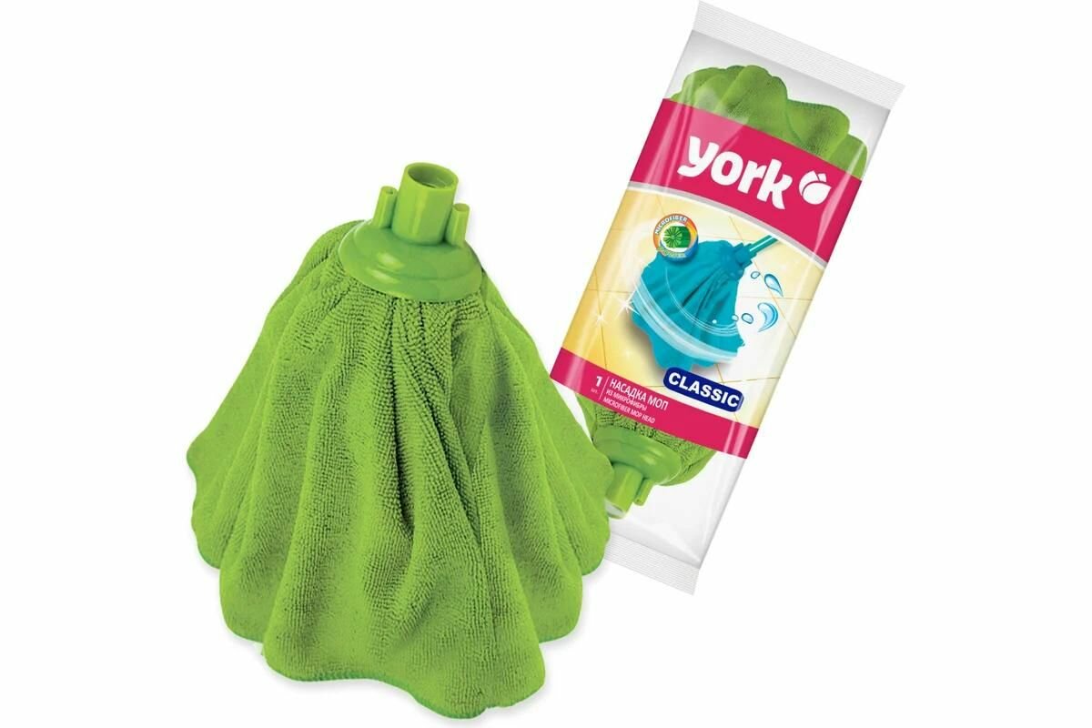 Насадка МОП для швабры York юбка, цельная, "Классик", микрофибра (77060)