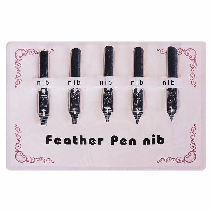 Набор перьев для каллиграфии Calligrata 5 штук