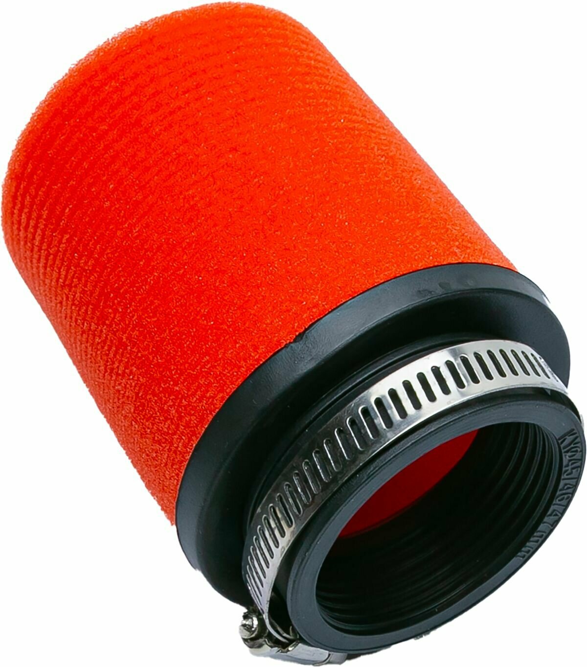 Фильтр возд. нулевик #5 (d 45mm) поролон черн./красный, прямой на мотоцикл, питбайк, эндуро.
