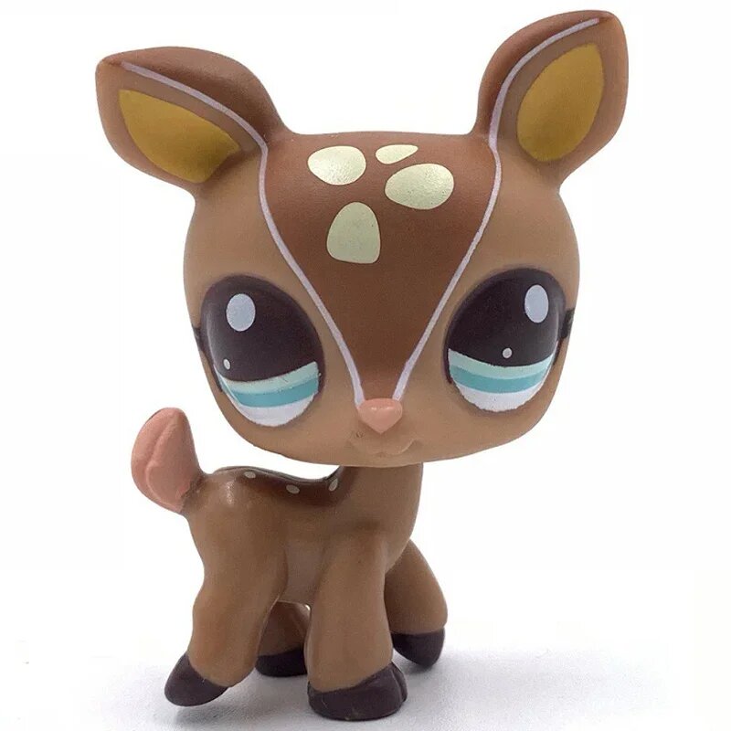 Andralyn виниловая кукла Littlest Pet Shop кошка Коричневый, 2499