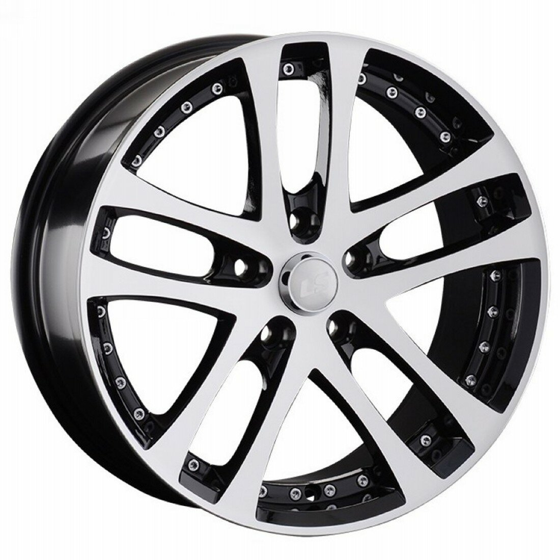 Колесный диск LS 919 7,5x17 5x114,3 ET35 73,1 BKF литой для автомобиля