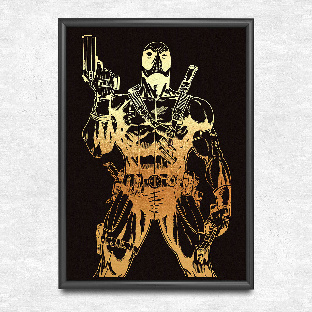 Постер Дедпул / плакат для интерьера Deadpool. Марвел, Marvel, комиксы, фильмы, Дэдпул