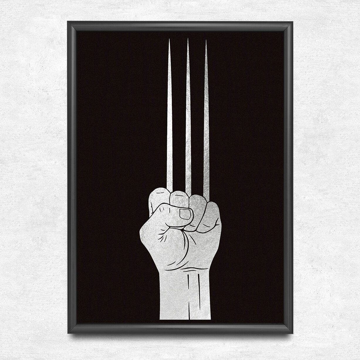 Постер Росомаха / плакат для интерьера Wolverine. Марвел, Marvel, комиксы, фильмы, Логан