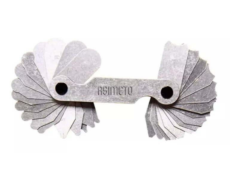 ASIMETO Набор радиусных шаблонов 1/64"-1/2" из 25 шт 605-44-1